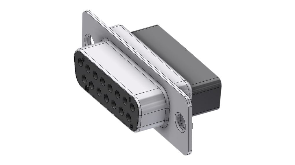 DTS15SX | Deltron Connectors D-Sub Crimp-Buchse, Buchse, DA-15, Crimp-Anschluss | Distrelec Schweiz